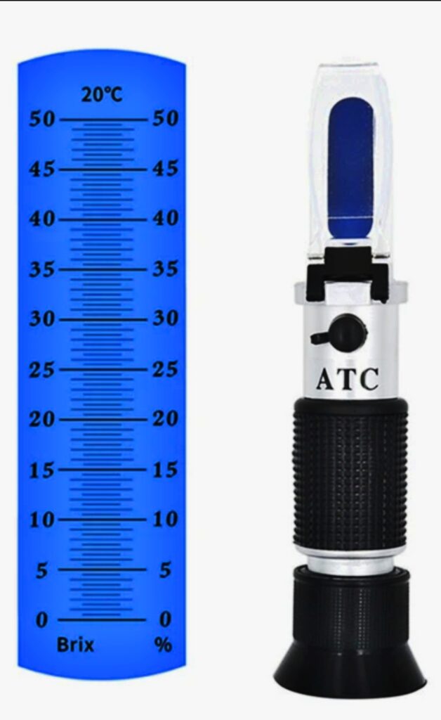 Brix Meter Refractometer Portable Refractometer- SCIENCESIO LANKA
