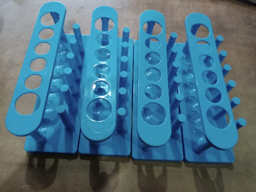 Plastic Test Tube Rack Science Practical Equipment - SCIENCESIO LANKA